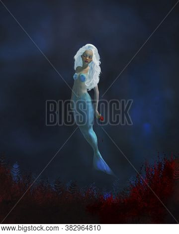 Little Mermaid Crying Image & Photo (Free Trial) | Bigstock