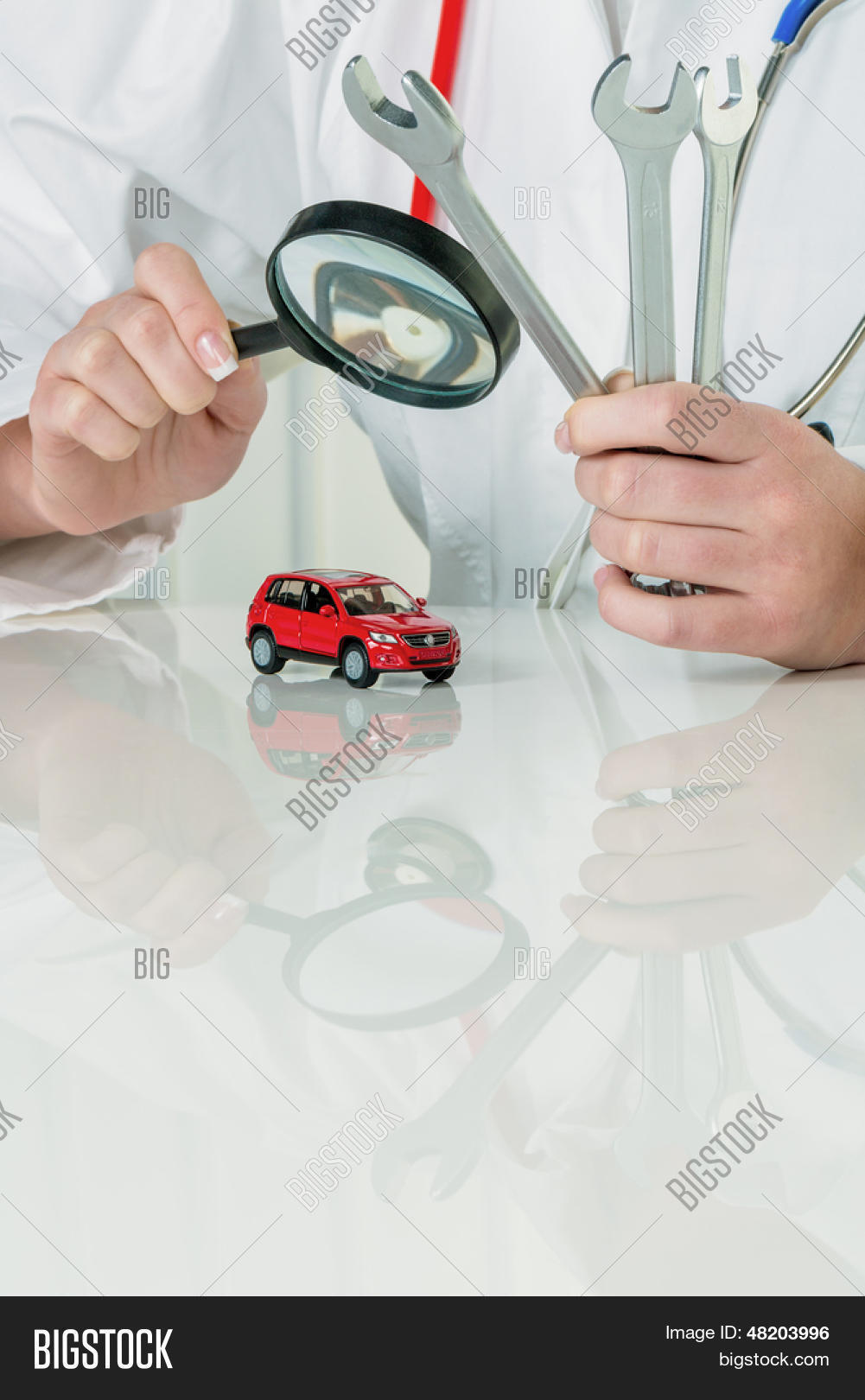 Car Checked By Doctor Image & Photo (Free Trial) | Bigstock