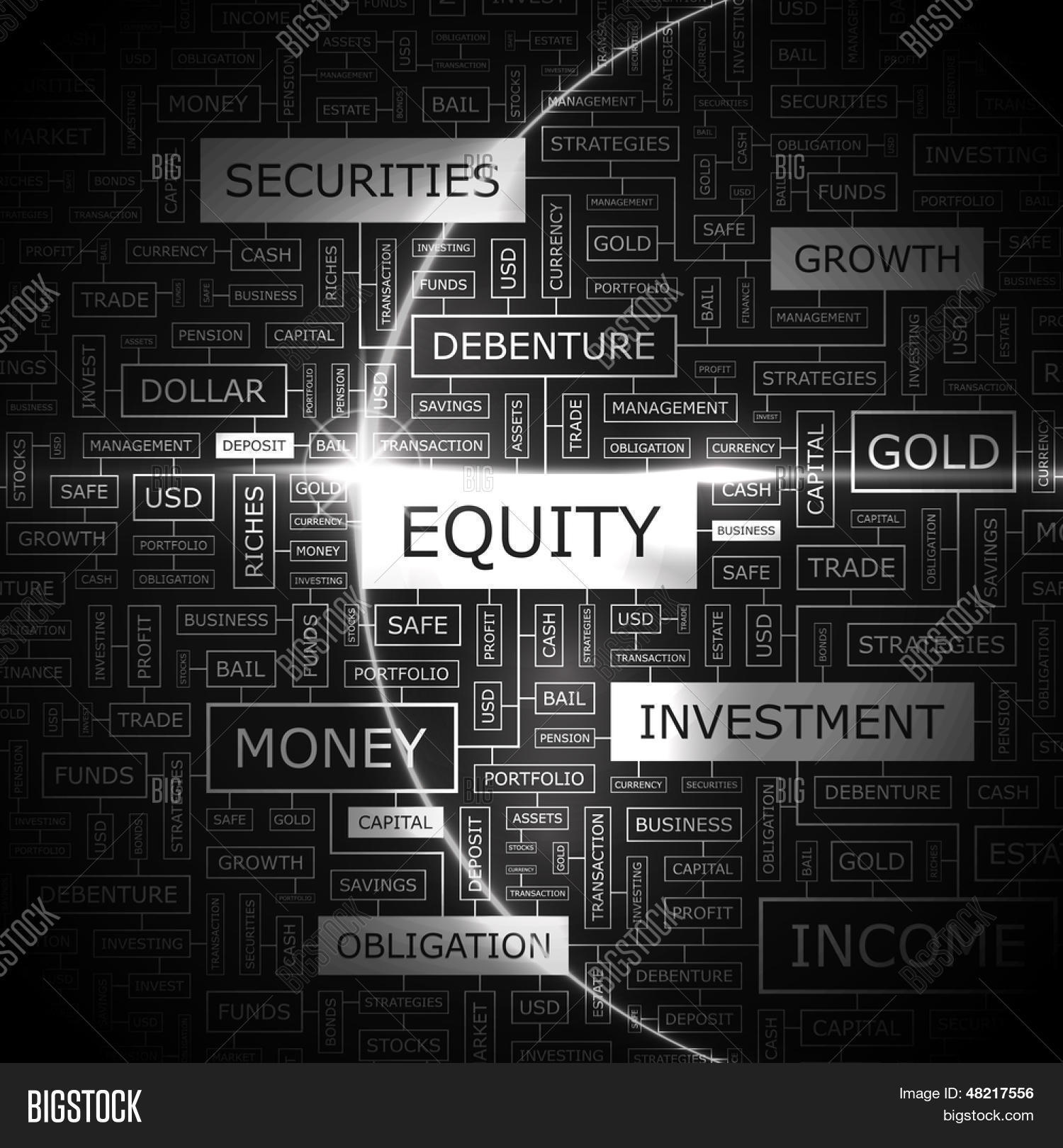 EQUITY. Background Vector & Photo (Free Trial) | Bigstock