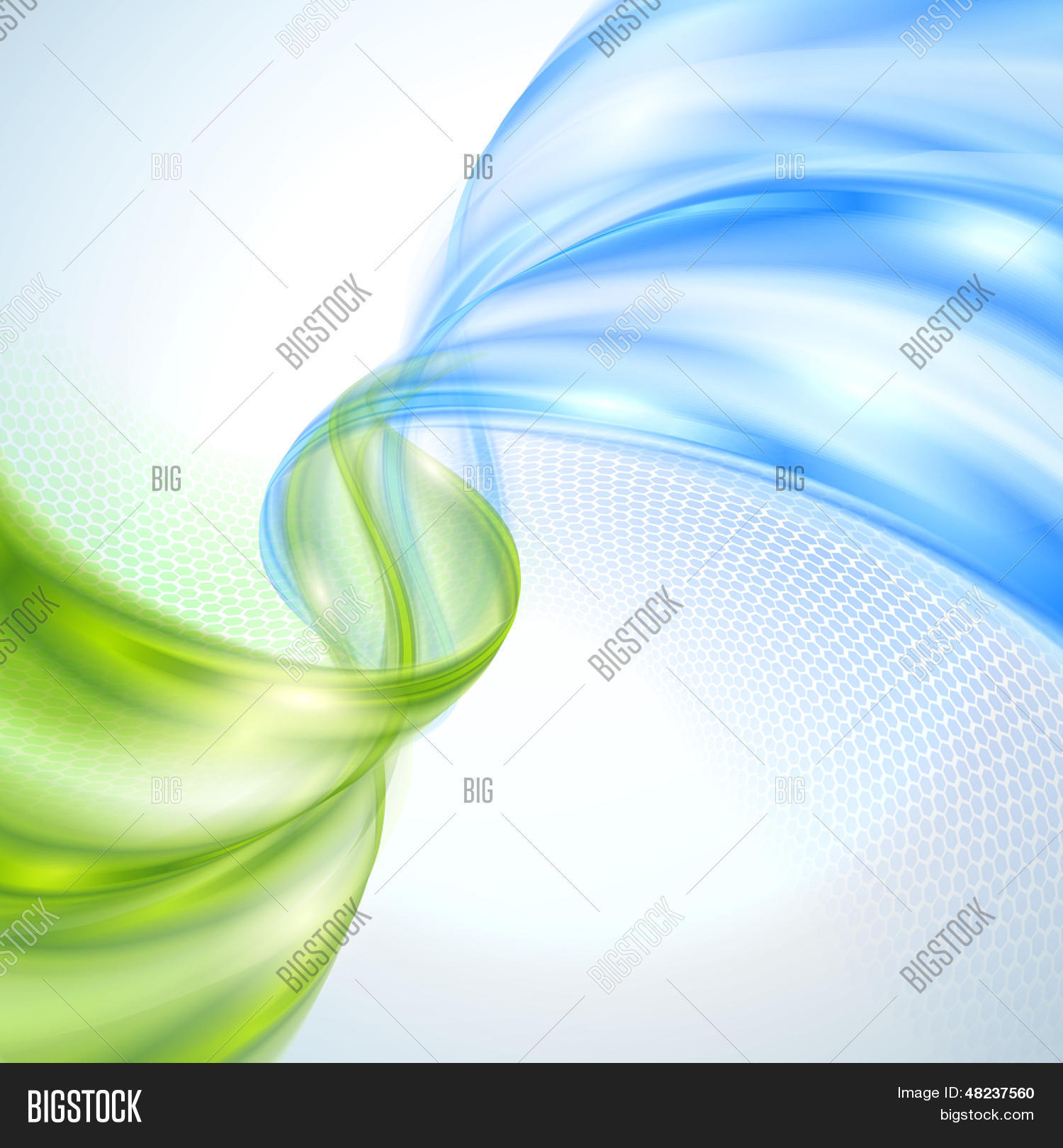 Abstract Green Blue Vector & Photo (Free Trial) | Bigstock
