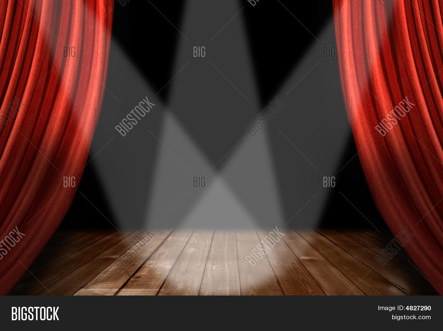 Red Theater Stage Image & Photo (Free Trial) | Bigstock