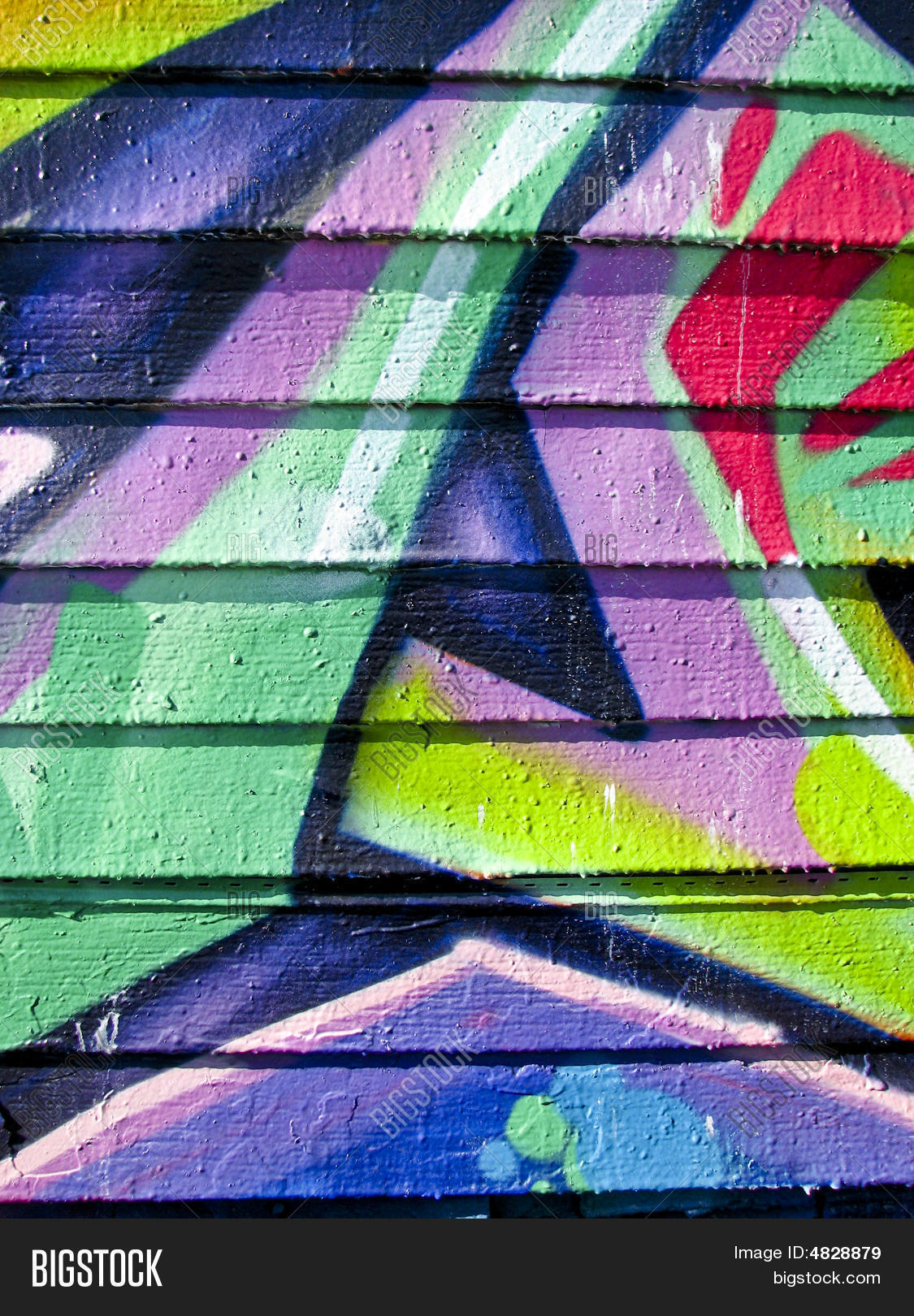Bright Color Graffiti Image & Photo (Free Trial) | Bigstock