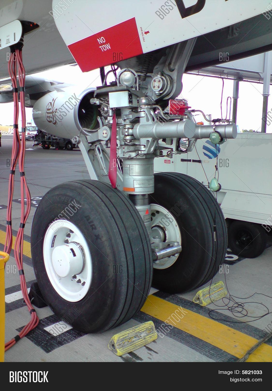 A380 Nose Wheel Image & Photo (Free Trial) | Bigstock