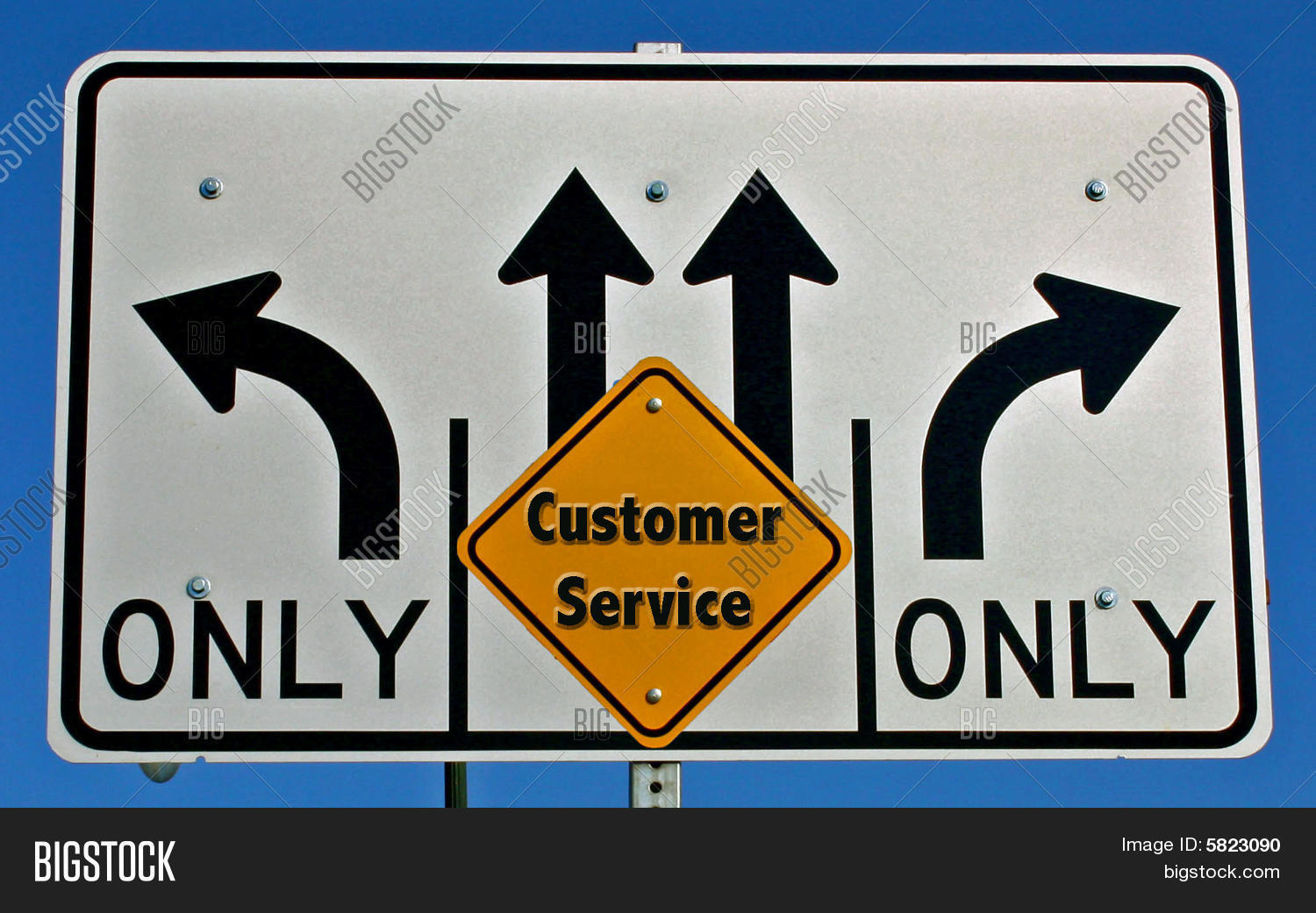 Customer Service Signs Image & Photo (Free Trial) | Bigstock