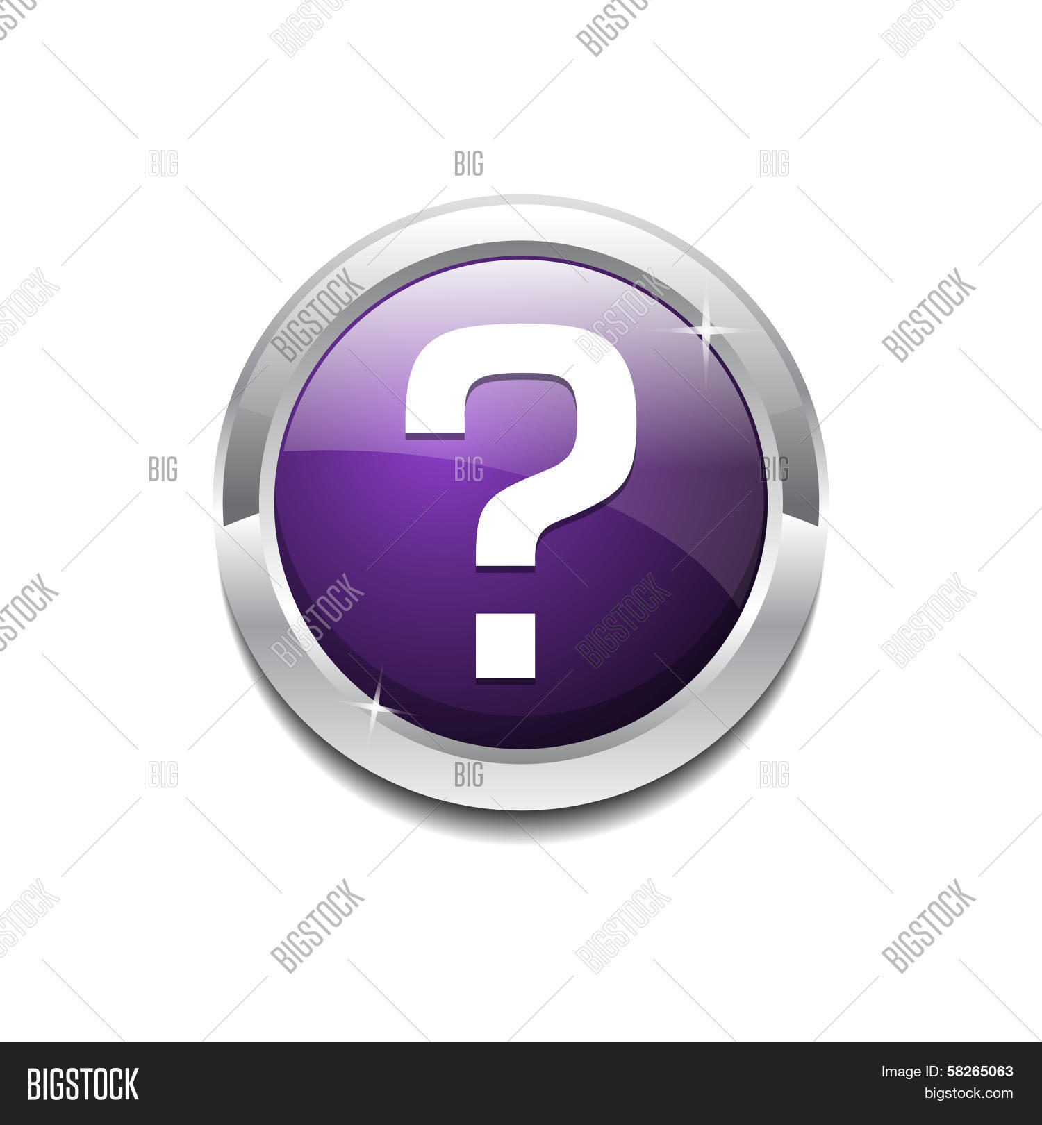 Rounded Question Mark Vector & Photo (Free Trial) | Bigstock