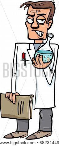 Evil Scientist Vector & Photo (Free Trial) | Bigstock