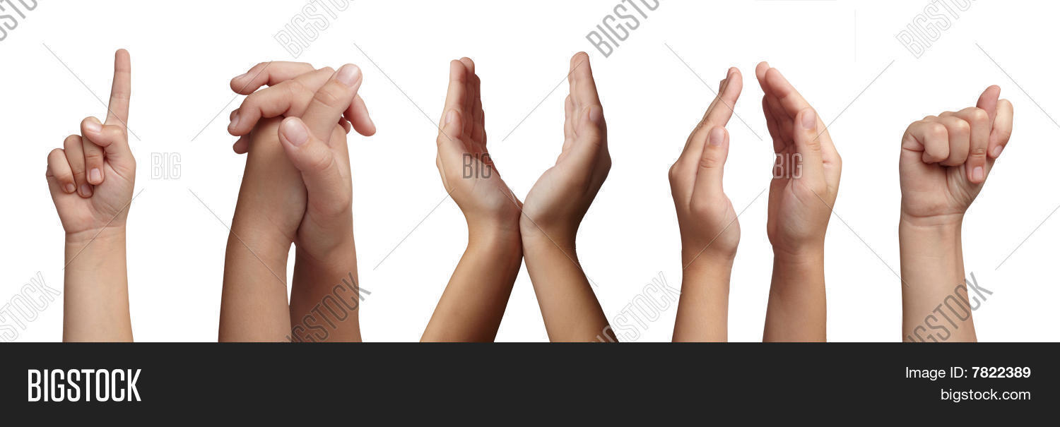 Hand Gesture Body Language Image & Photo | Bigstock