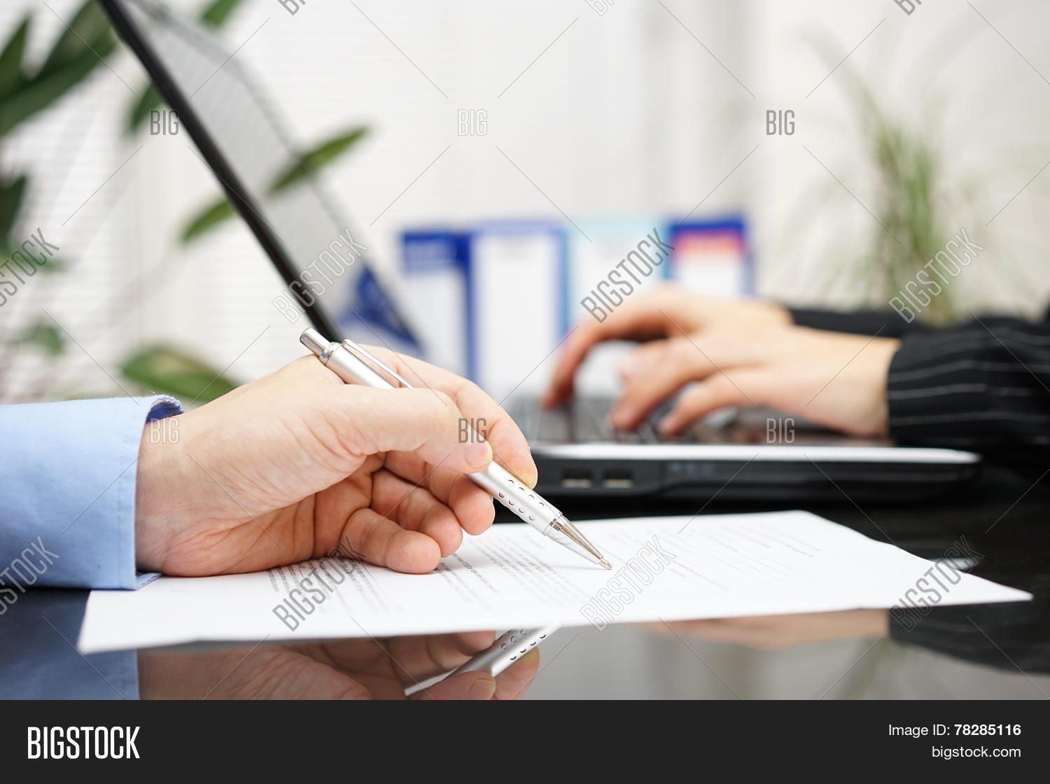 Businessman Examine Image & Photo (Free Trial) | Bigstock