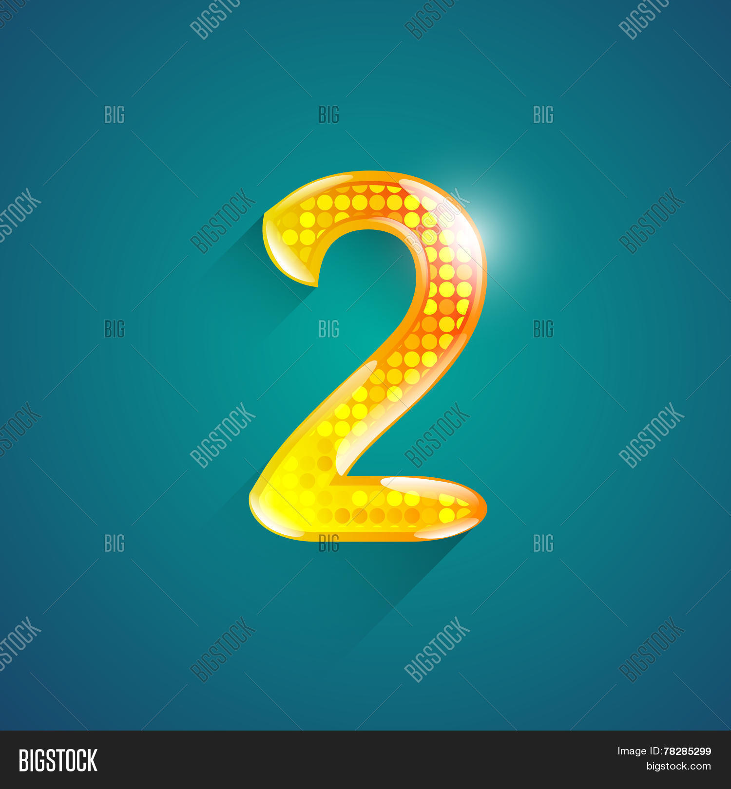 Alphabet Numbers 2. Vector & Photo (Free Trial) | Bigstock