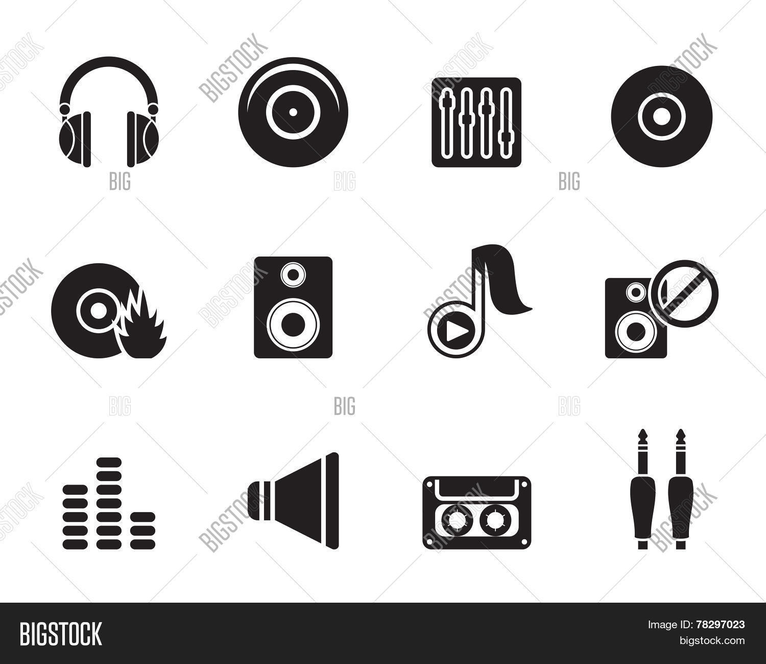 Silhouette Music Vector & Photo (Free Trial) | Bigstock