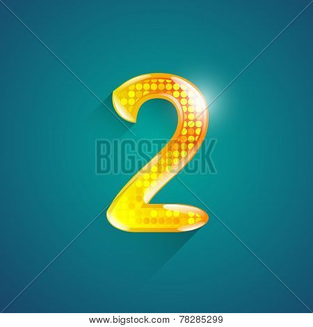 Alphabet Numbers 2. Vector & Photo (Free Trial) | Bigstock