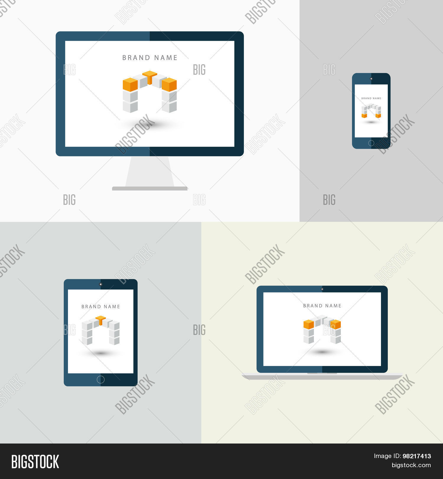 Set Cube Isometric Vector And Photo Free Trial Bigstock