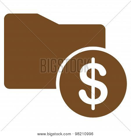Money Folder Icon Vector & Photo (Free Trial) | Bigstock