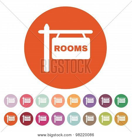Rooms Icon. Hotel Vector & Photo (Free Trial) | Bigstock