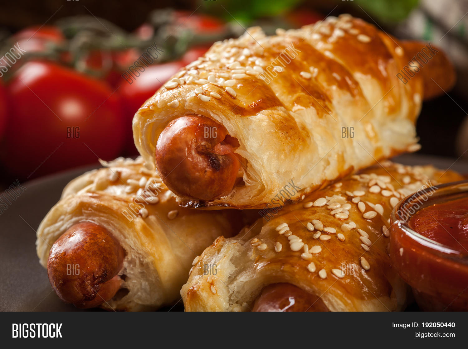 Rolled Hot Dog Image & Photo (Free Trial) | Bigstock