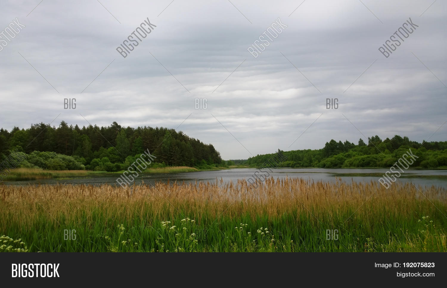 Beautiful View Lake, Image & Photo (Free Trial) | Bigstock