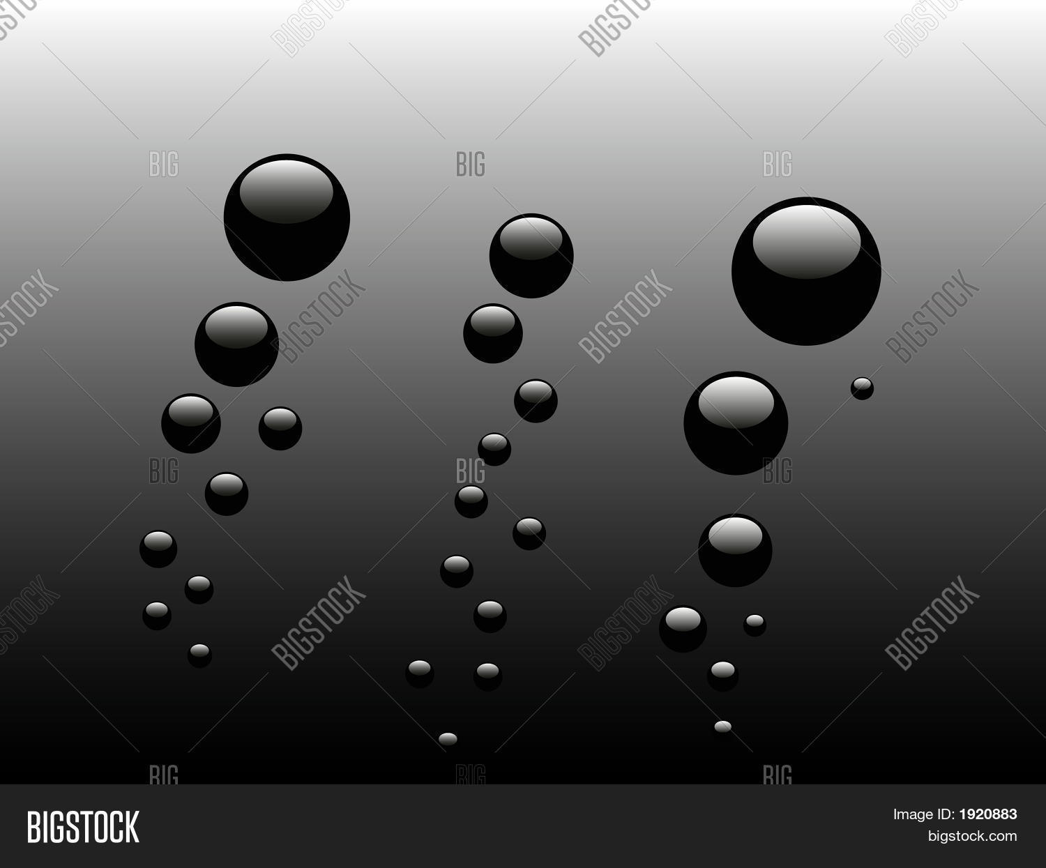 Black Bubbles Ii Vector & Photo (Free Trial) | Bigstock