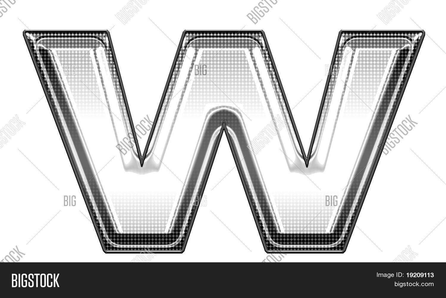 Lower Case W Image & Photo (Free Trial) | Bigstock