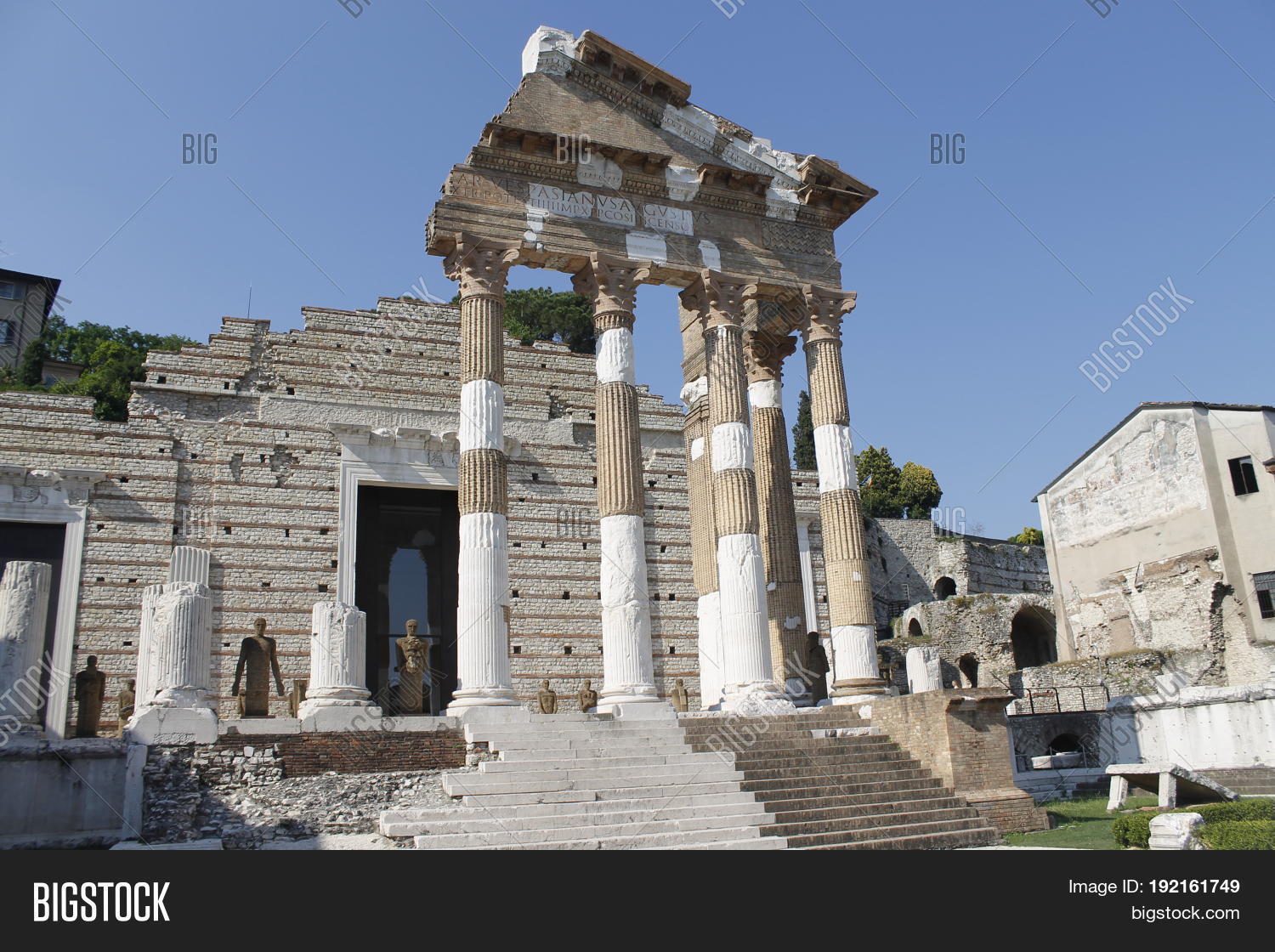 Ruins Roman Temple Image & Photo (Free Trial) | Bigstock