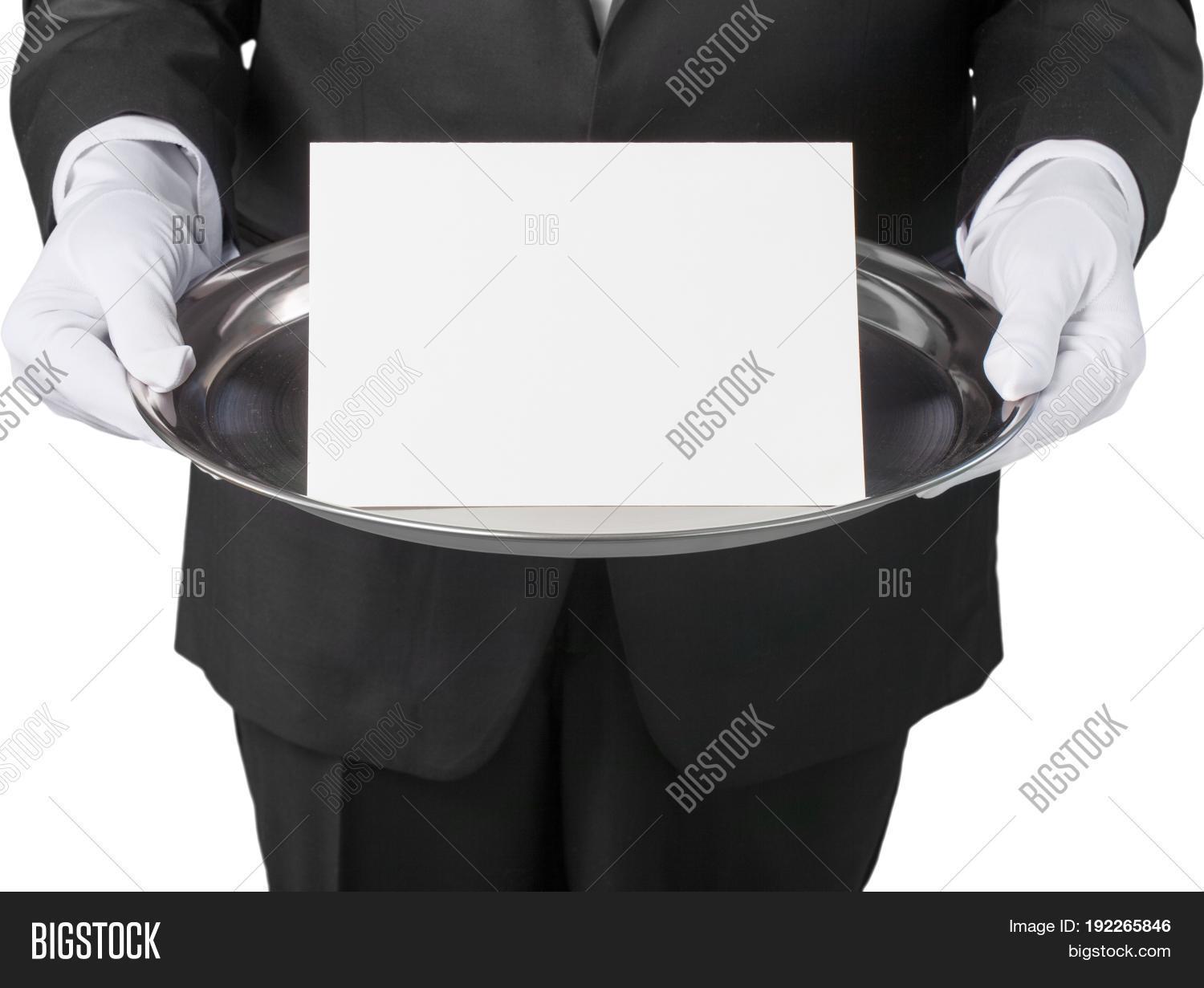 Waiter Card Note Note Image & Photo (Free Trial) | Bigstock