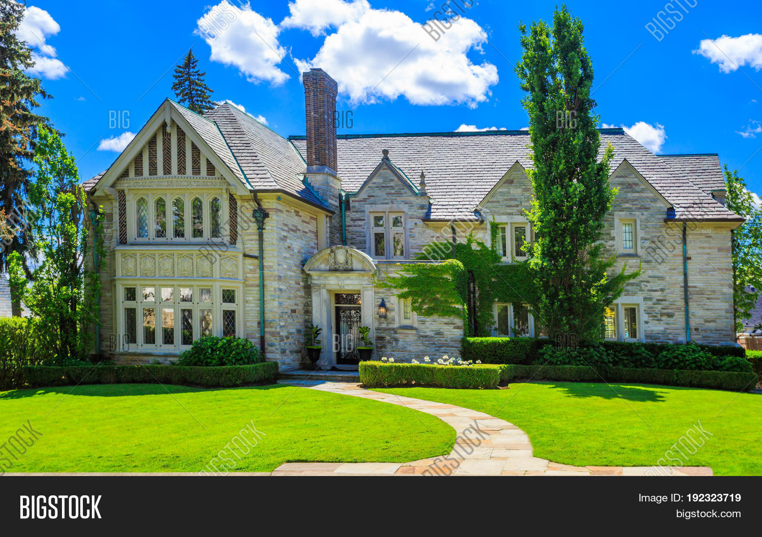 Luxury House Suburbs Image & Photo (Free Trial) | Bigstock