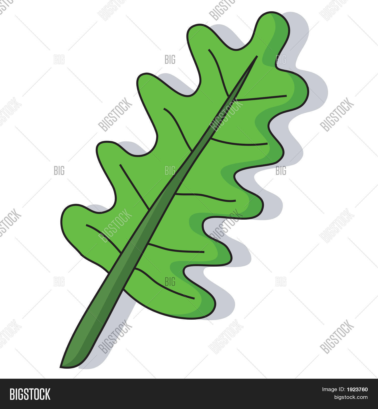 Cartoon Leaf Image & Photo (Free Trial) | Bigstock