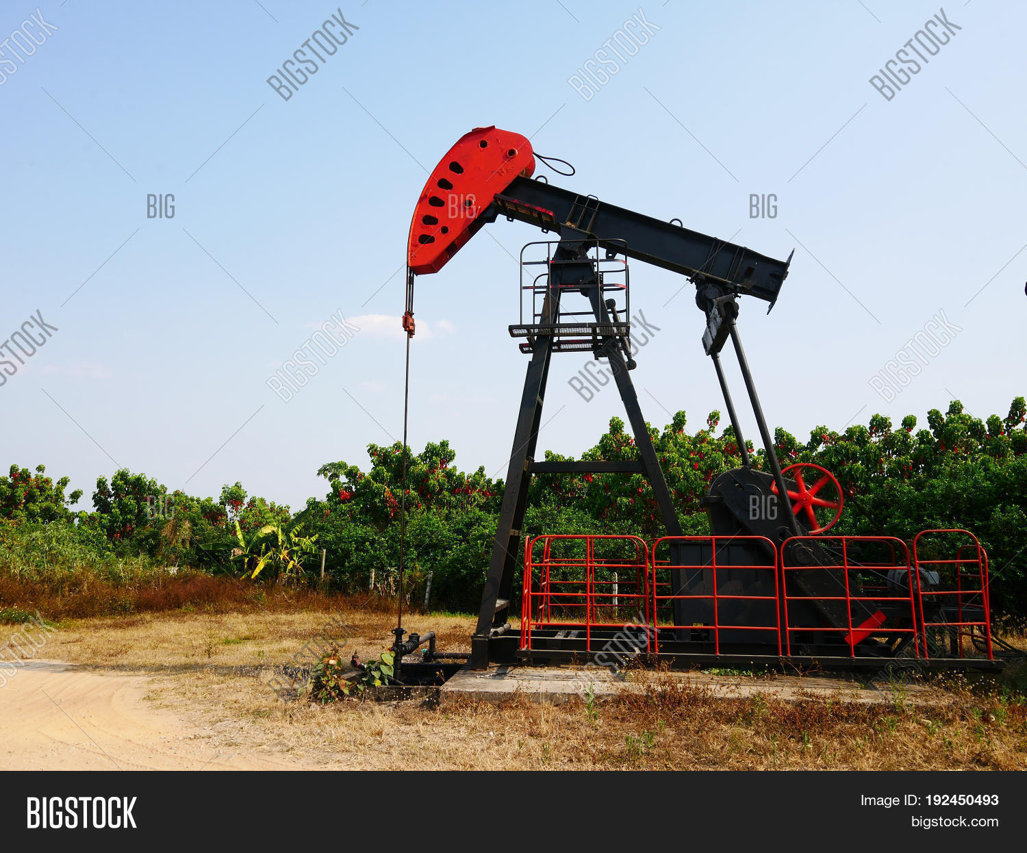 Oilfield Pump Jack ( Image & Photo (Free Trial) | Bigstock