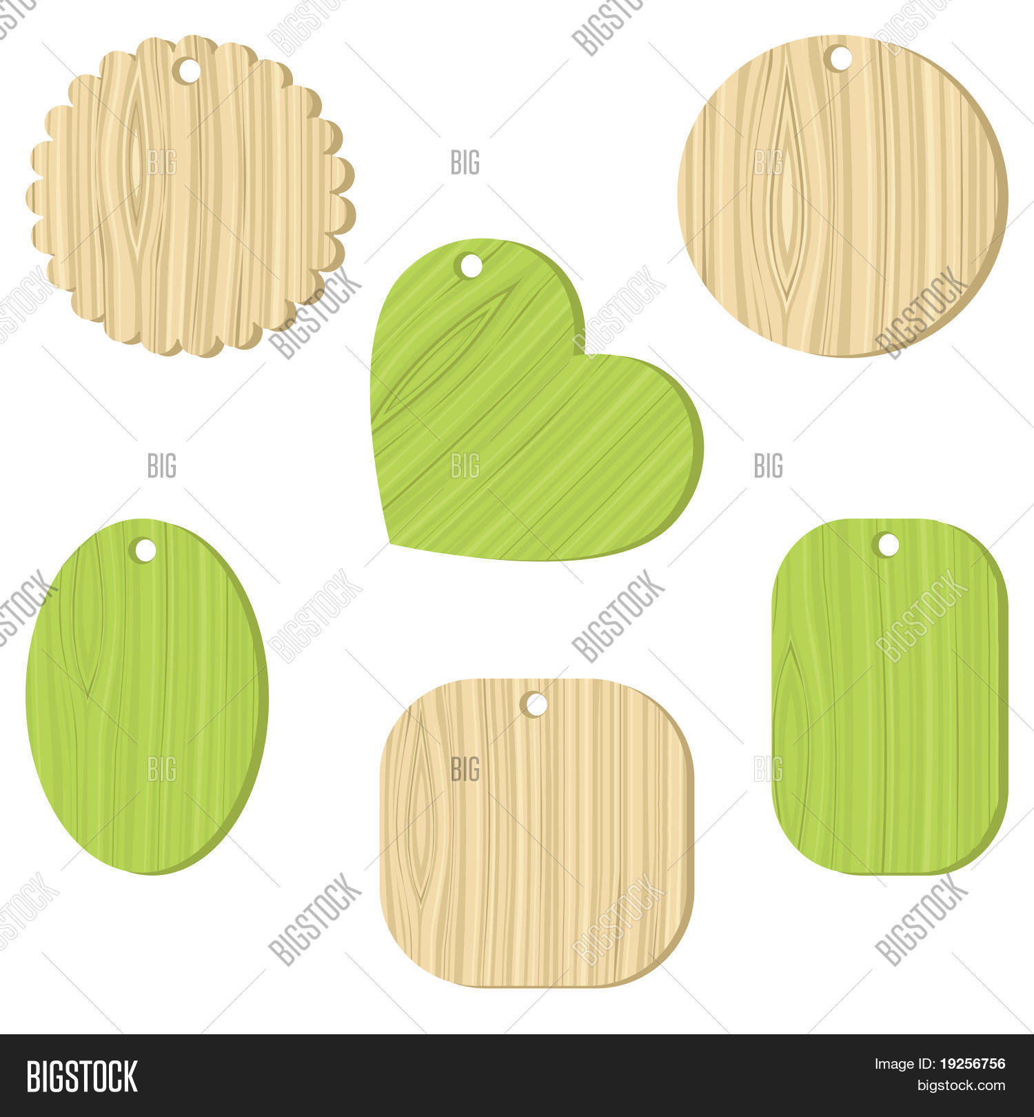 Tag Wooden Texture. Vector & Photo (Free Trial) | Bigstock