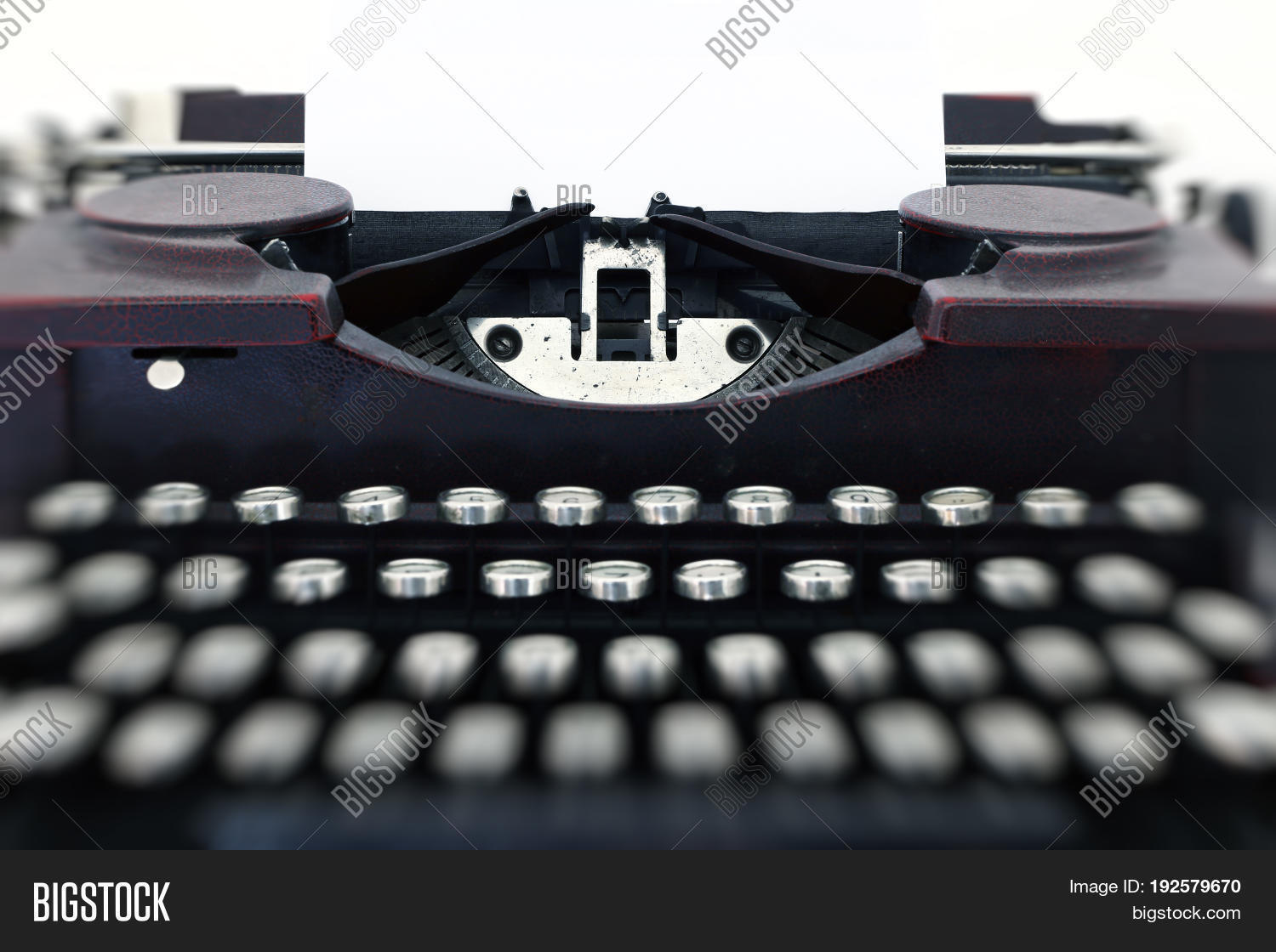 Blank Paper Typewriter Image & Photo (Free Trial) | Bigstock