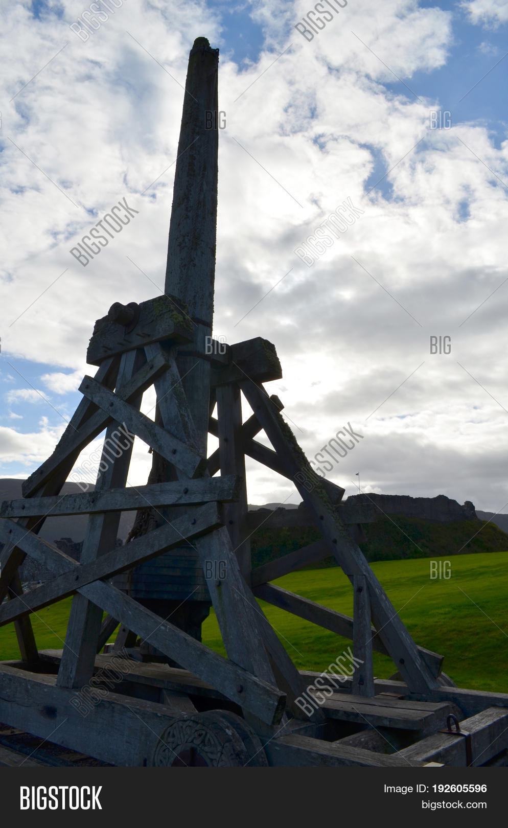 Wooden Trebuchet Image & Photo (Free Trial) | Bigstock