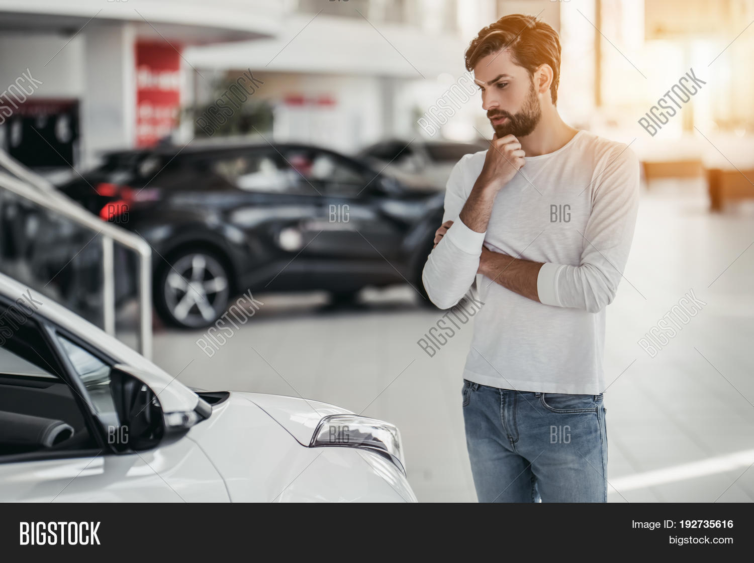 Man Car Dealership Image & Photo (Free Trial) | Bigstock