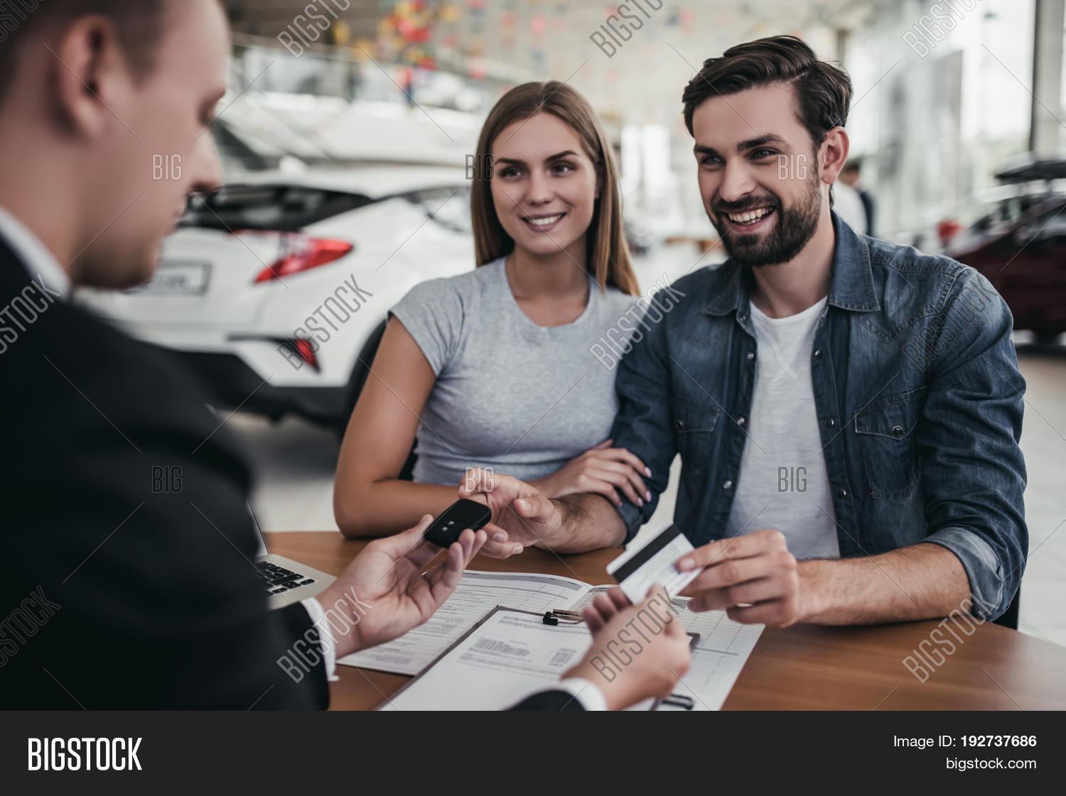 Couple Car Dealership Image & Photo (Free Trial) | Bigstock