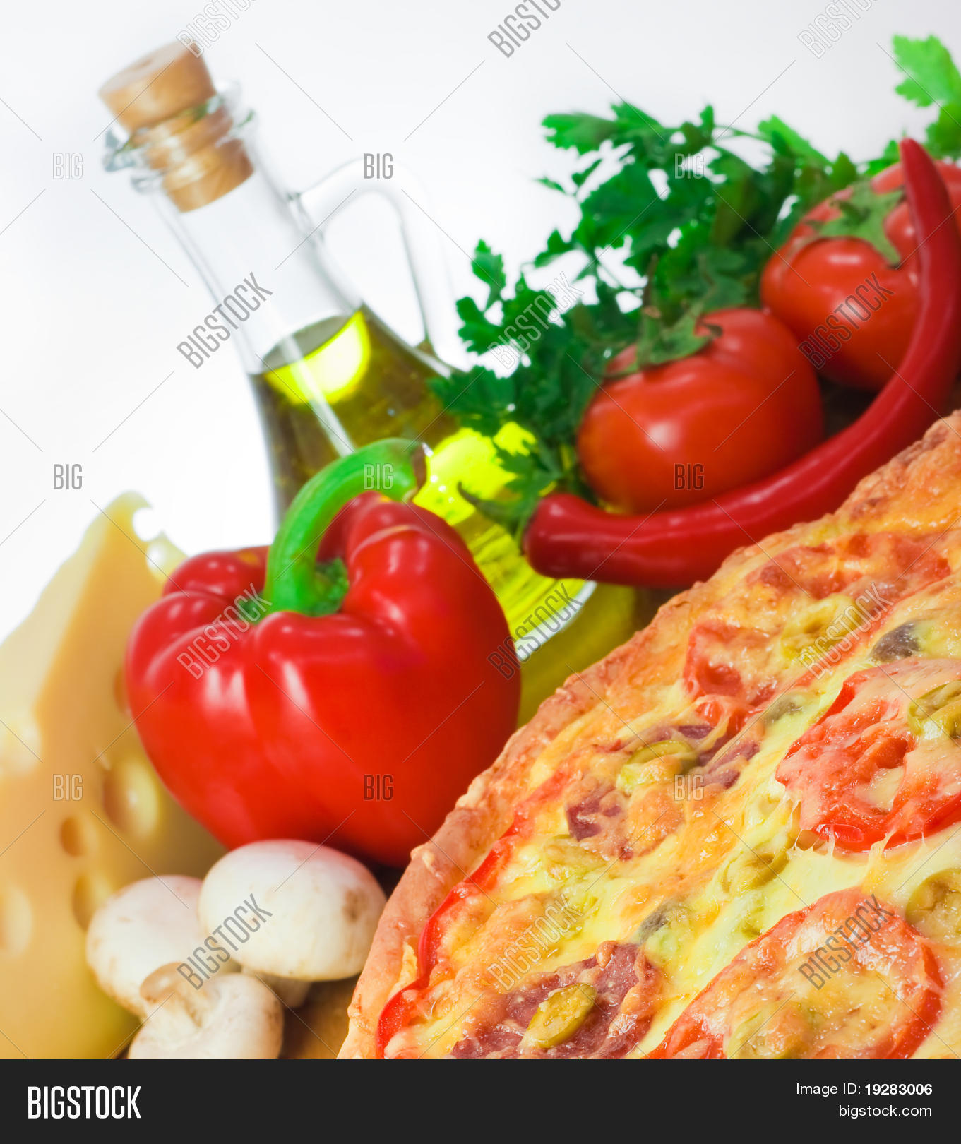 Pizza Ingredients Image & Photo (Free Trial) | Bigstock