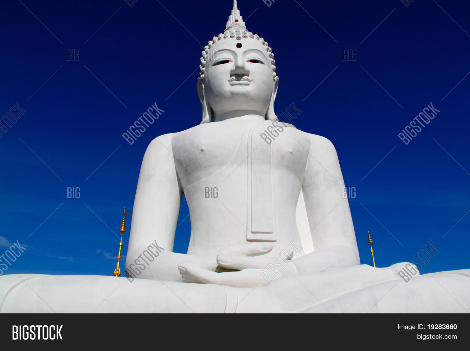 Big White Buddha Image & Photo (Free Trial) | Bigstock