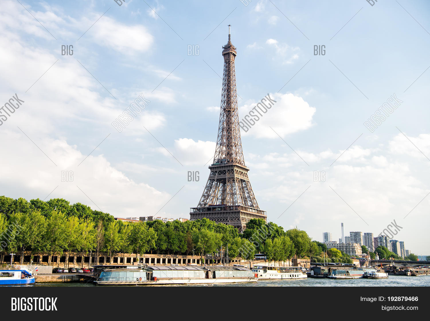 Eiffel Tower Sunset Image & Photo (Free Trial) | Bigstock