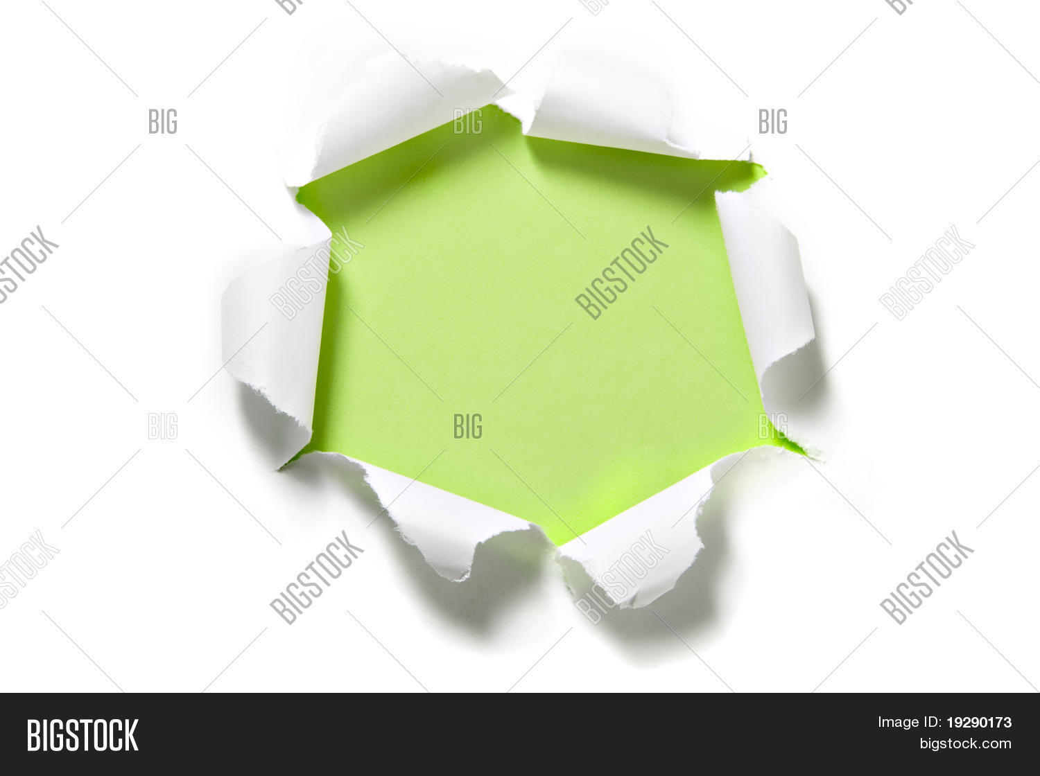Torn Paper Circle On Image & Photo (Free Trial) | Bigstock