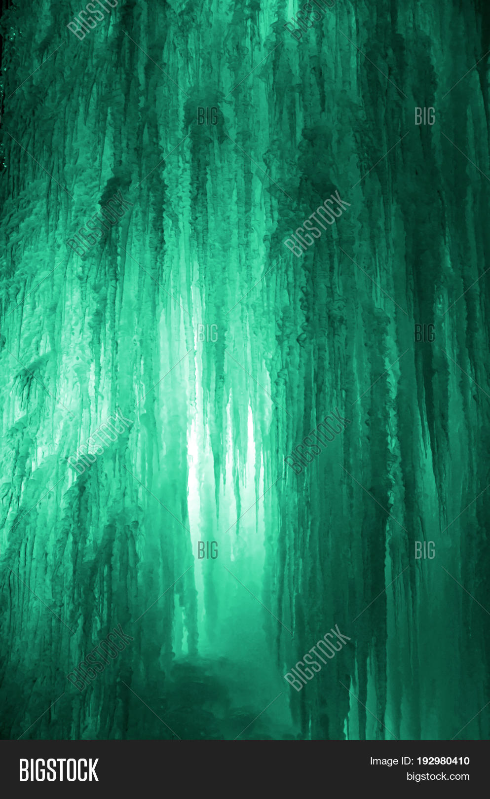 Huge Ice Icicles. Image & Photo (Free Trial) | Bigstock