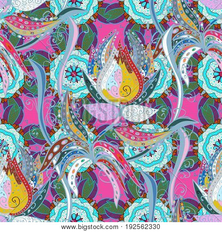Vector Textile Print Vector & Photo (Free Trial) | Bigstock