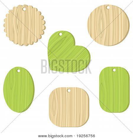 Tag Wooden Texture. Vector & Photo (Free Trial) | Bigstock
