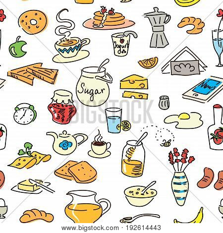Morning Breakfast Vector & Photo (Free Trial) | Bigstock