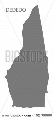 Dededo Guam Map Grey Image & Photo (Free Trial) | Bigstock