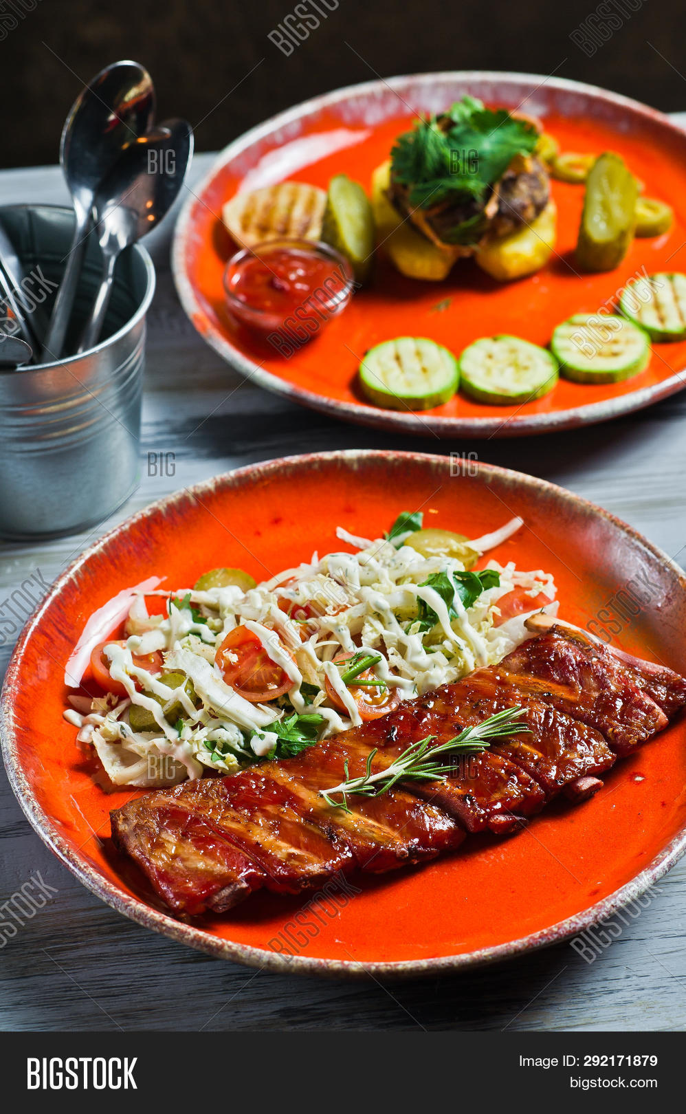 Gourmet Meat Meals Image & Photo (Free Trial) | Bigstock