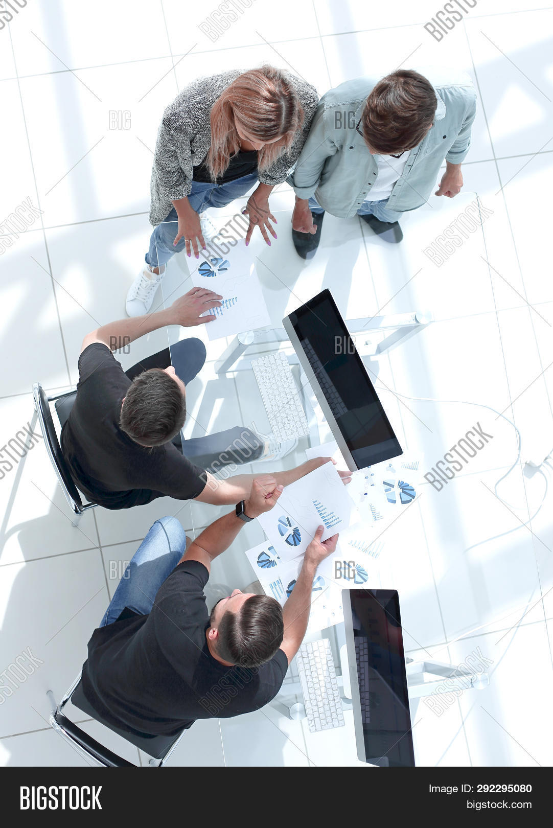 Overhead View People Image & Photo (Free Trial) | Bigstock