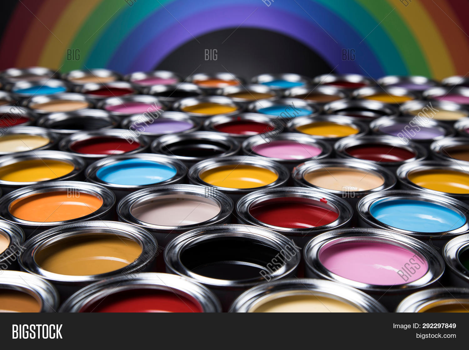 Paint Cans Color Image & Photo (Free Trial) | Bigstock