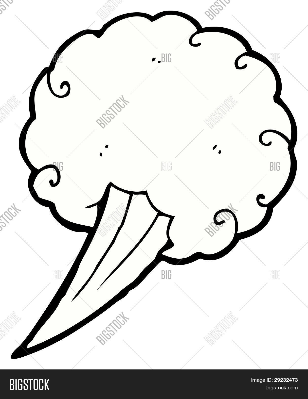 Cartoon Gust Wind Image & Photo (Free Trial) | Bigstock