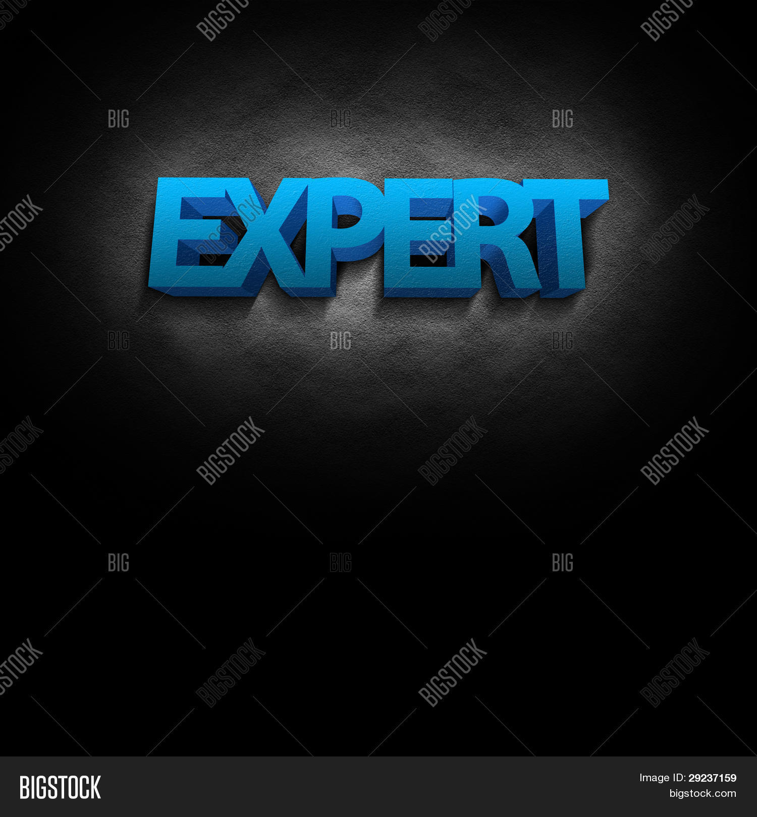 3D Text Concept Expert Image & Photo (Free Trial) | Bigstock