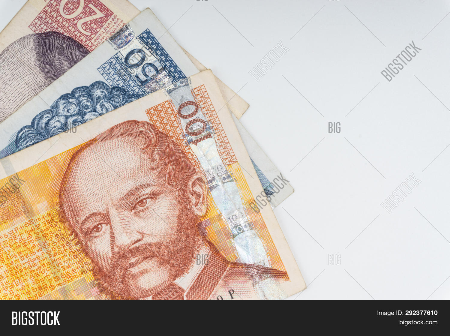 Croatian Kuna Sto Kuna Image & Photo (Free Trial) | Bigstock