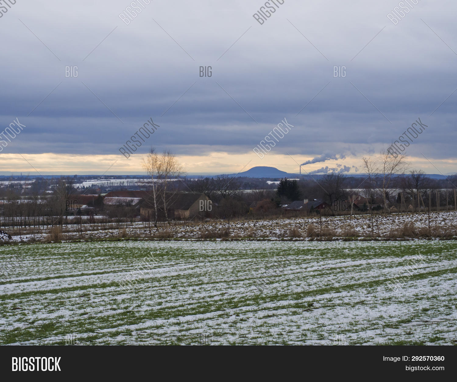 Winter Rural Landscape Image & Photo (Free Trial) | Bigstock