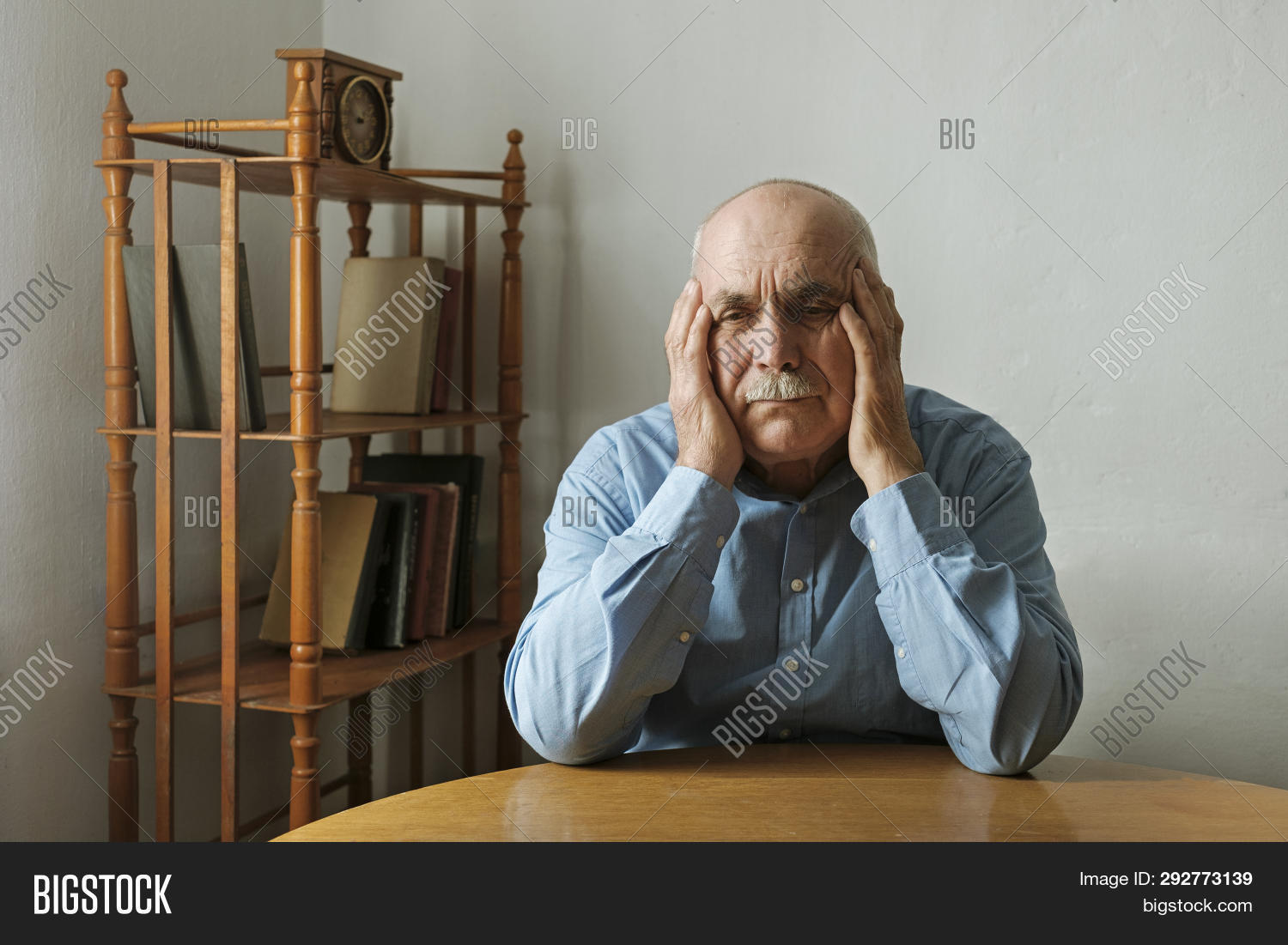 Worried Elderly Man Image & Photo (Free Trial) | Bigstock