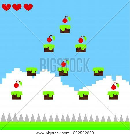 Abstract Video Game Vector & Photo (Free Trial) | Bigstock
